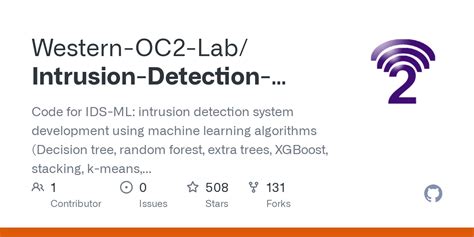 Issues Western OC Lab Intrusion Detection System Using Machine Learning GitHub