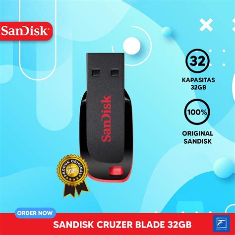 Sandisk Gb Original Cruzer Blade Cz Flashdisk Shopee Malaysia
