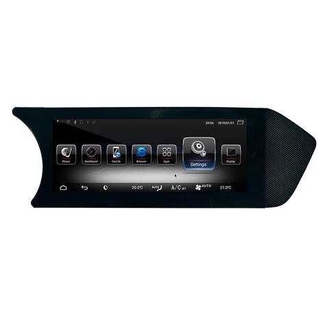 Mercedes C Class W204 Android 10 88 464gb Touch Screen Wireless