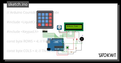 Arduino Countdown Timer Copy Wokwi Esp32 Stm32 Arduino Simulator