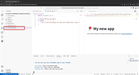 Mi Primera Aplicación con Streamlit Usando GitHub Codespaces CursoPython com