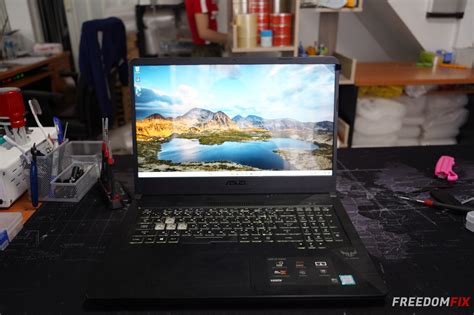 รับเปลี่ยนจอโน๊ตบุ๊ค Asus Fx705g 17 3 จอแตก จอร้าว จอเสีย จอเป็นเส้น สีเพี้ยน จอเสื่อม ราคา ไม่แพง