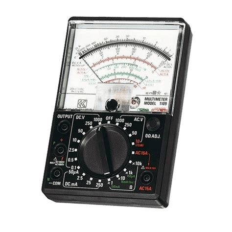 Kyoritsu Analog Multimeter 1000v Ac Dc 1109 Thames Electrical
