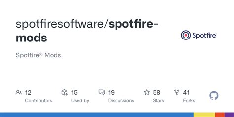 spotfire mods readme md at master · spotfiresoftware spotfire mods · github