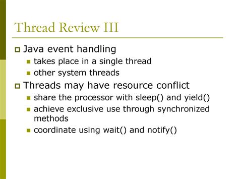 Threads Ii Is Ppt Download