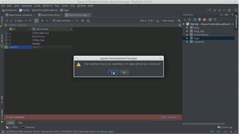 usando database com phpstorm parte 5 youtube