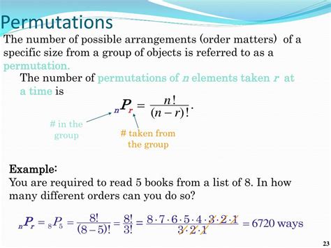 PPT Counting Principles PowerPoint Presentation Free Download ID