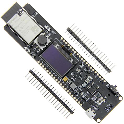 T Lion T Controller Esp32 Wrover With Oled Five Way Button And 18650 Battery Holder Lilygo