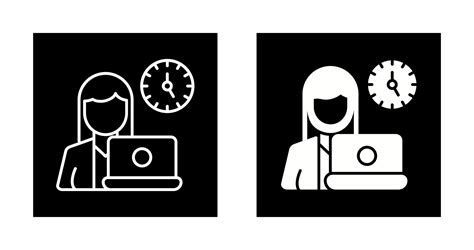 Overtime Vector Icon 22830590 Vector Art At Vecteezy