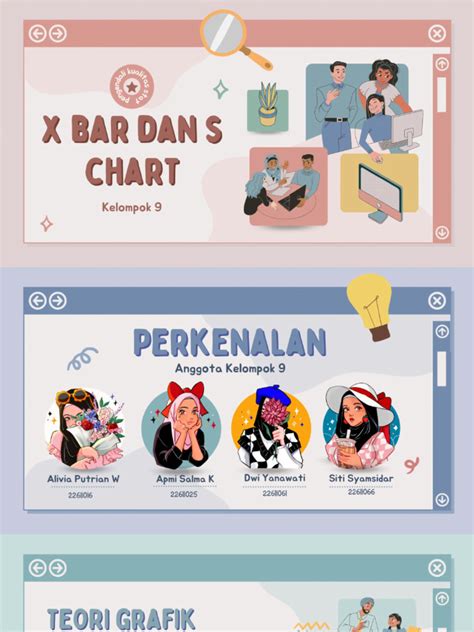 x bar and s chart kelompok 9 pdf