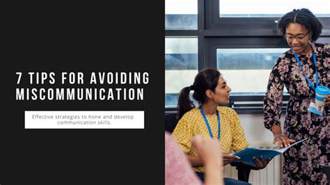 Seven Tips For Avoiding Miscommunication Tcea Technotes Blog