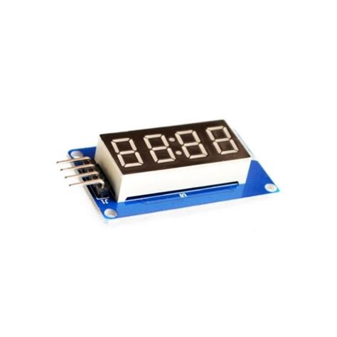 Módulo Reloj para Arduino TM1637 0 36 Rojo