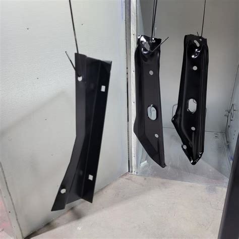 68 Chev El Camino Bumper Brackets Prismatic Powders