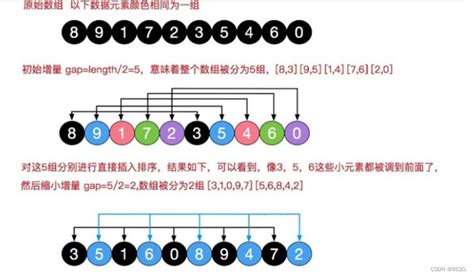 希尔排序法 CSDN博客