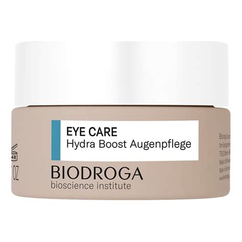 Biodroga Hydra Boost Firming Eye Hyz01 Cream With Hyaluronic And Caffeine 15 Ml Anti Wrinkle
