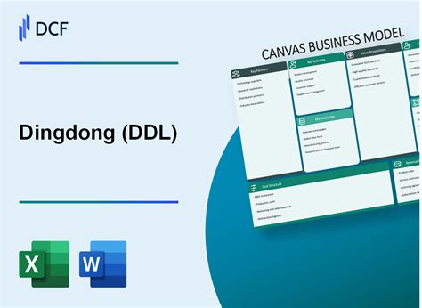 Dingdong Ddl Business Model Canvas