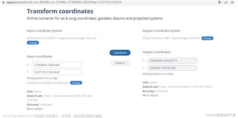 Javageotools实现wkt数据根据epsg编码进行坐标系转换 Toy模板网