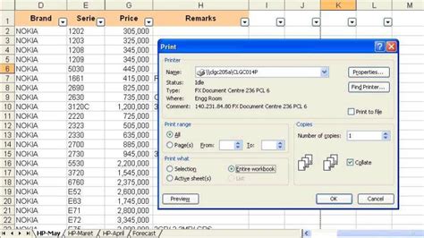 Print Entire Workbook And Active Sheet S Excel Itu Mudah