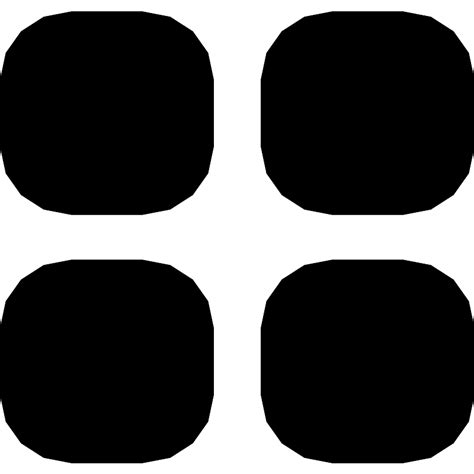 Menu Navigation Grid 1529 Vector Svg Icon Svg Repo