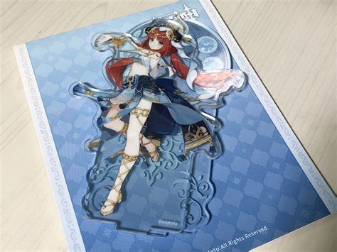 원신 공식 아크릴 스탠드 리뷰 원신 에펨코리아