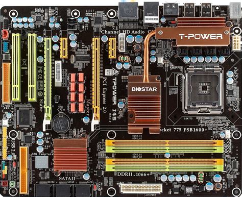 Biostar Tpower I45 Ip45a A7p — системная плата на базе чипсета Intel P45