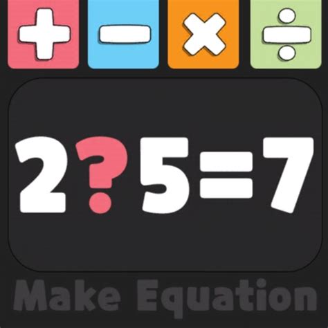 Make Equations By Chanachai Jaibun