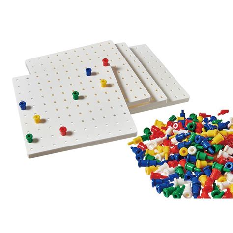 3d Pegboard 1000pegs 5boards Stackable Pegs Satoytrade Youth Toy