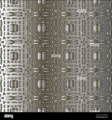Steel Metallic Gradient With A Repeating Pattern Abstract Metallic Background Stock Vector