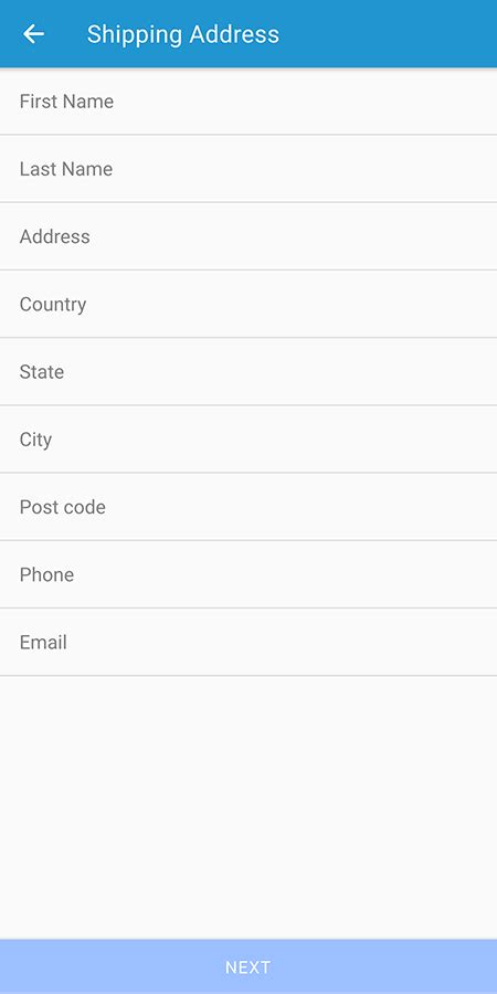 React Ecommerce Universal Ios And Android Ecommerce Store Full Mobile