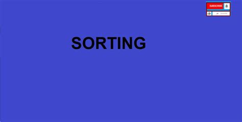Excel Learning Series Sorting