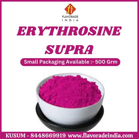 Powder Erythrosine Food Colours At Best Price In New Delhi Id