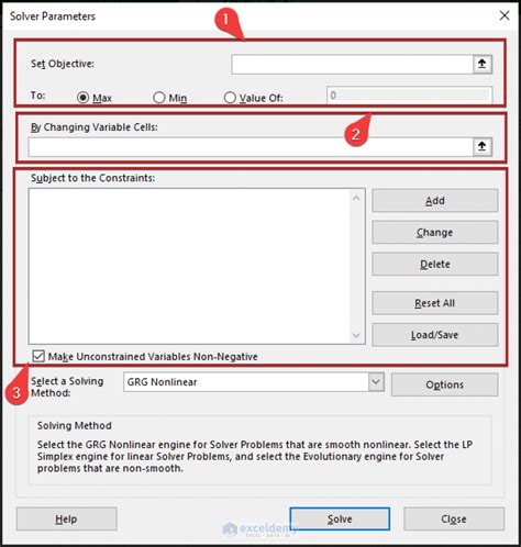 Example With Excel Solver To Minimize Cost Exceldemy