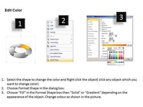 Ppt Five Practice The PowerPoint Macro Steps Cycle Template Process Templates