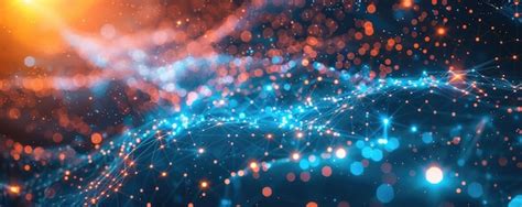 Premium Photo Abstract Technology Futuristic Network Background With Interconnected