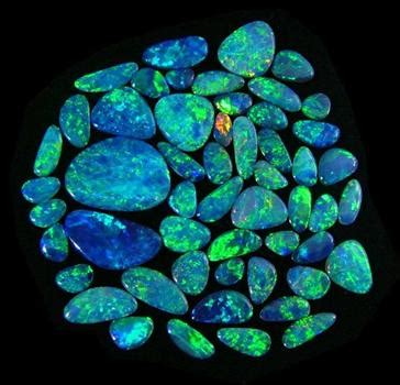 Opal Picture Guide Compliments Of Opalmine Com A Summary Of Opal Types