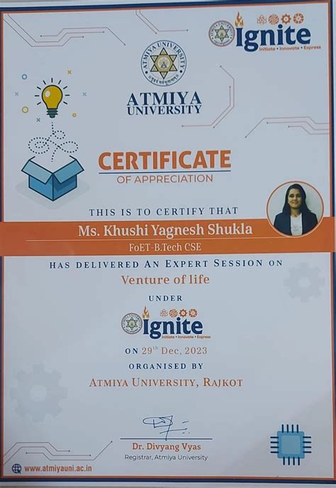 Khushi Shukla On Linkedin Delivered Ignite Session On The Journey Of Life