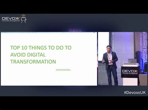 Devoxx Talk How To Avoid Incomplete Digital Transformation From Devoxx