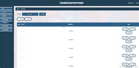 java毕业设计项目管理系统的专家评审模块（springboot mysql jdk1 8 meven） java 审批模块数据库设计 csdn博客
