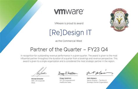 The Redesign Group On Linkedin Redesign Is Proud To Announce Our Recognition As Vmware