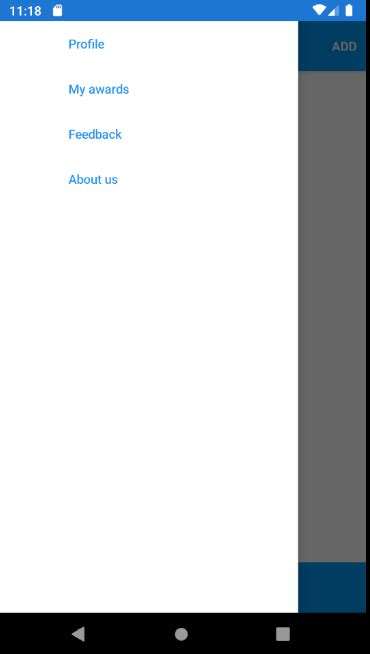 how to remove the gray menuitem in xamarin forms shell microsoft qanda