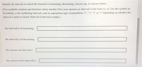 Solved The Graph Of The Functionſ Is Given Identify The
