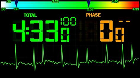 Bcg 4 Minutes 33 Seconds Countdown 3 Phase Heart Rate Progress Bar