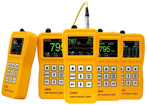Hardness Testers Portable Dynamic Rebound Leeb Type Dynamic Rebound Portable Hardness