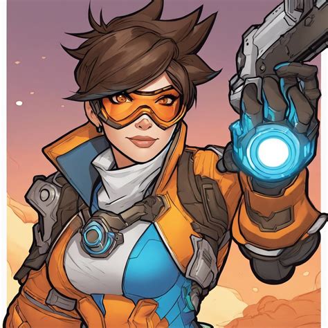 Tracer in Overwatch | Stable Diffusion Online