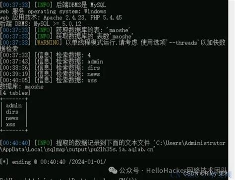 sqlmap汉化版【附下载】 cn sec 中文网