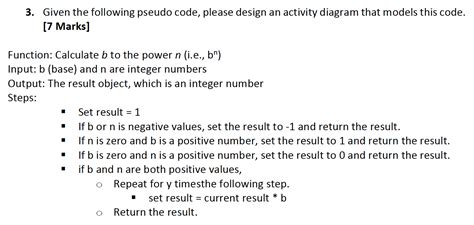 Solved Given The Following Pseudo Code Please Design An Chegg