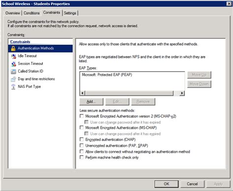 Microsoft NPS As A RADIUS Server For WiFi Networks SSID Filtering