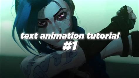 Text Animation Tutorial 1 Youtube