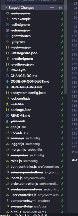 VSCode Staging Changes To Files That Didn T Change Issue Microsoft Vscode GitHub