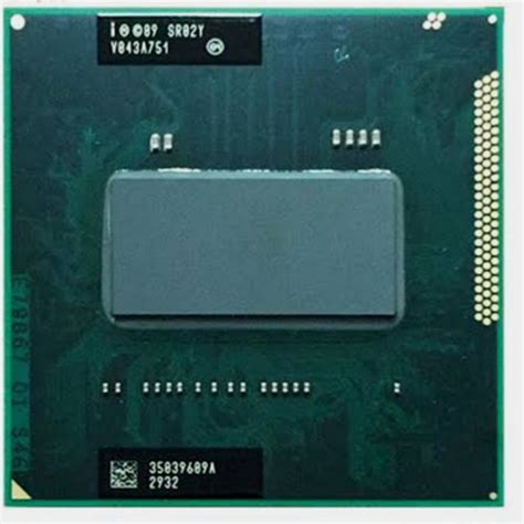 Jual Processor Laptop Intel I7 2630qm 2 0ghz Sr02y Socket G2 Rpga988b